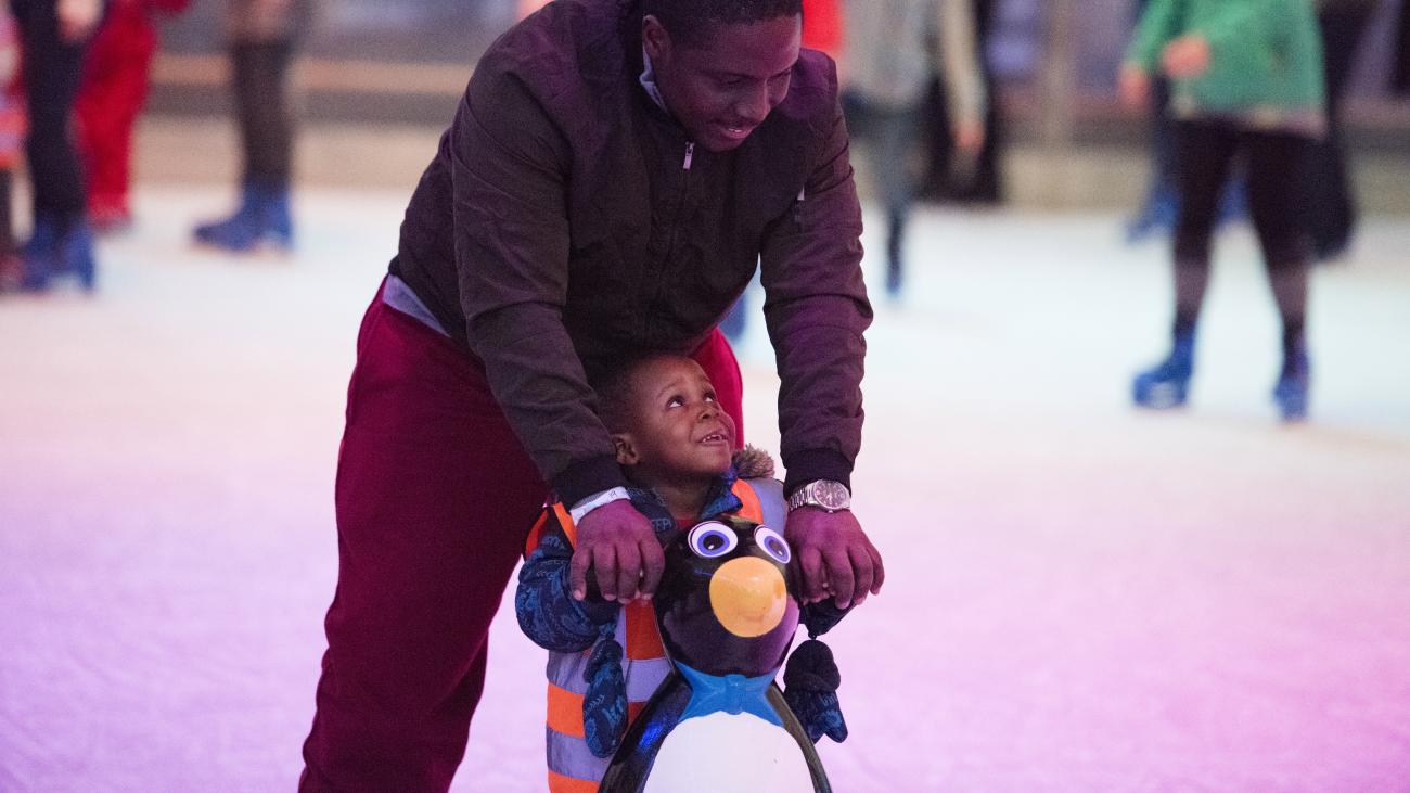 Ice skating | Eden Project