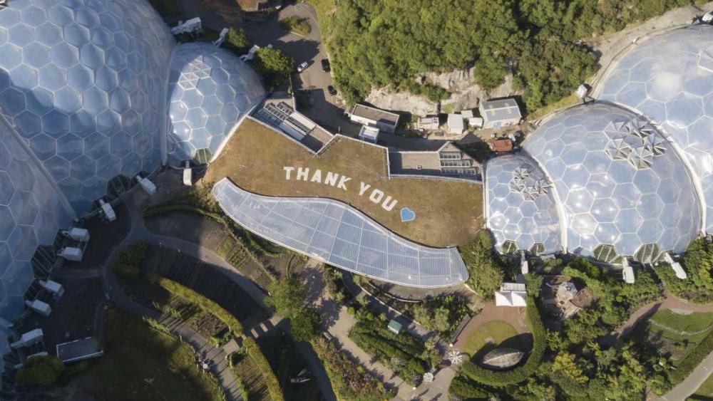 Massive thanks from Eden marks special moment for the UK | Eden Project